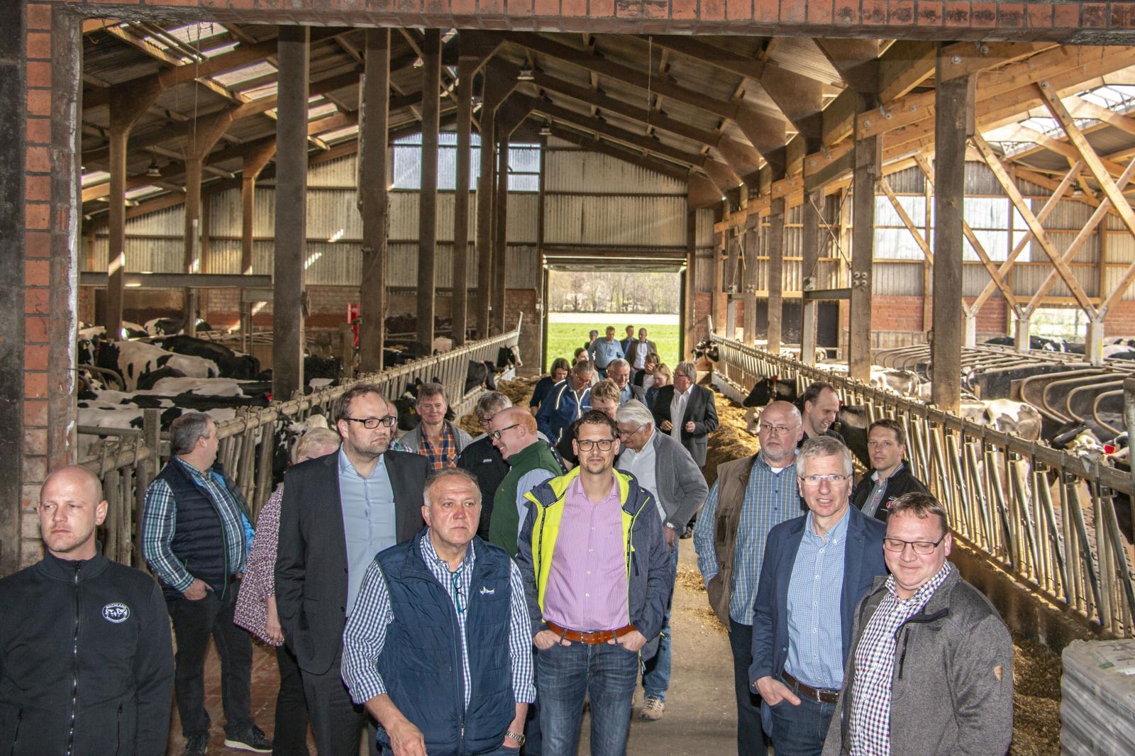 Hofschildübergabe bei Familie Schepers aus Samern