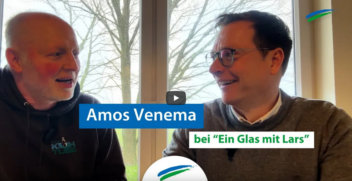 Amos Venema bei „Ein Glas mit Lars“