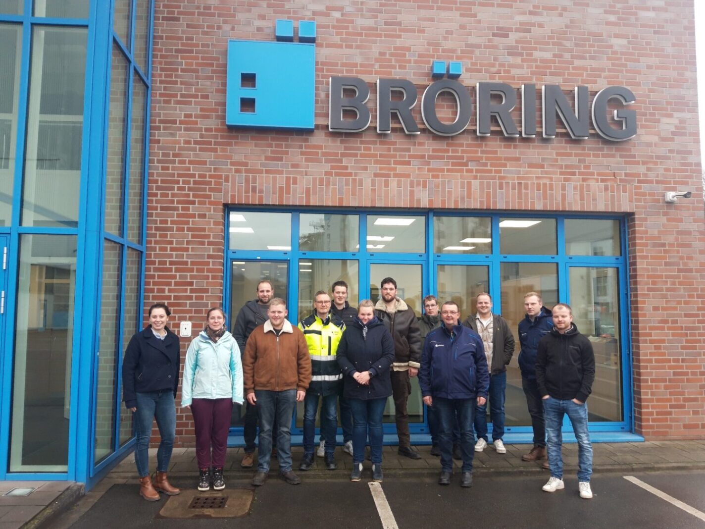 Jungbeirat zu Besuch bei H. Bröring GmbH & Co. KG